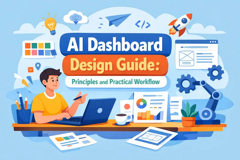 Guia de Design de Dashboard de IA: Princípios e Workflow Prático ...