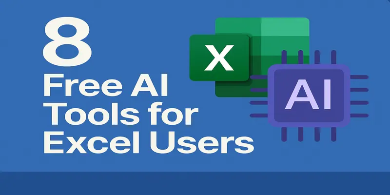 8 Free AI Tools That Make Excel, Charts, and Reporting Easier - Excelmatic