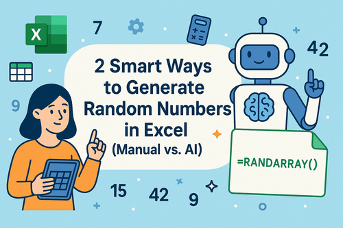 2 intelligente Methoden zum Generieren von Zufallszahlen in Excel ...